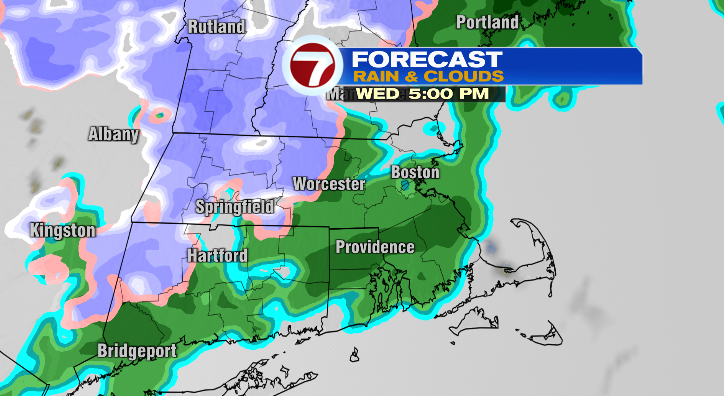 Bitter cold start Tuesday morning, chances for rain and snow midweek ...
