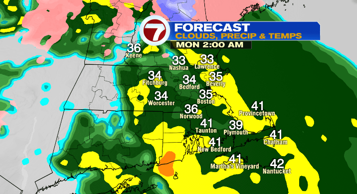 Messy mix Sunday Night - Boston News, Weather, Sports | WHDH 7News