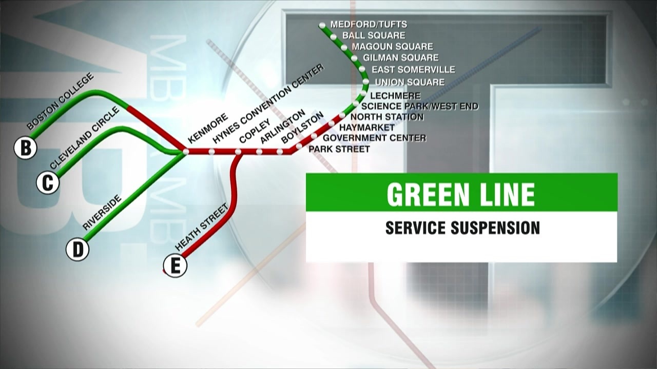 Green Line begins multiple week shutdown to fix 1890s tunnel piece ...