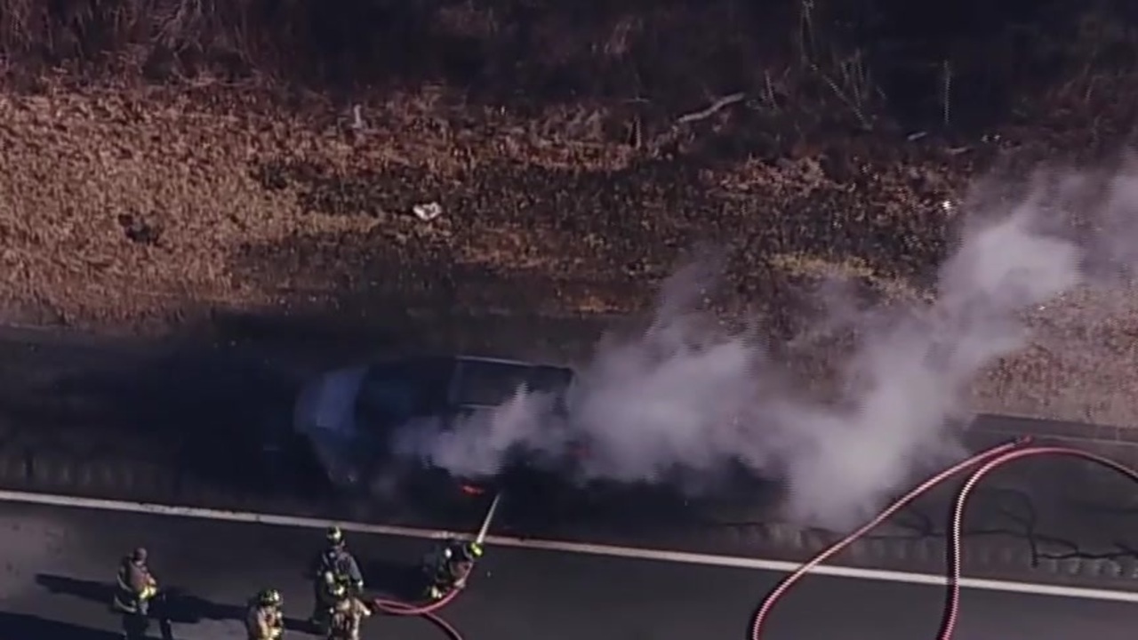 Crews respond to car fire in Topsfield on 95N - Boston News, Weather ...