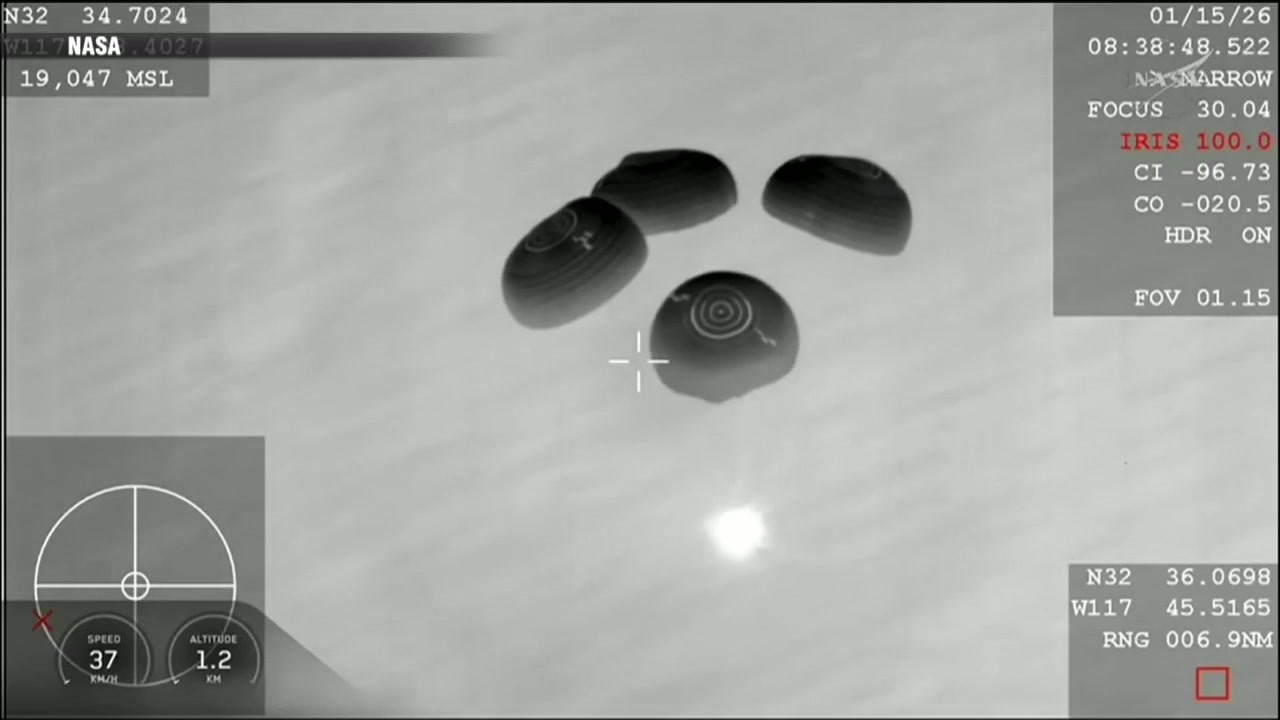 Ailing astronaut returns to Earth early in NASA’s first medical ...