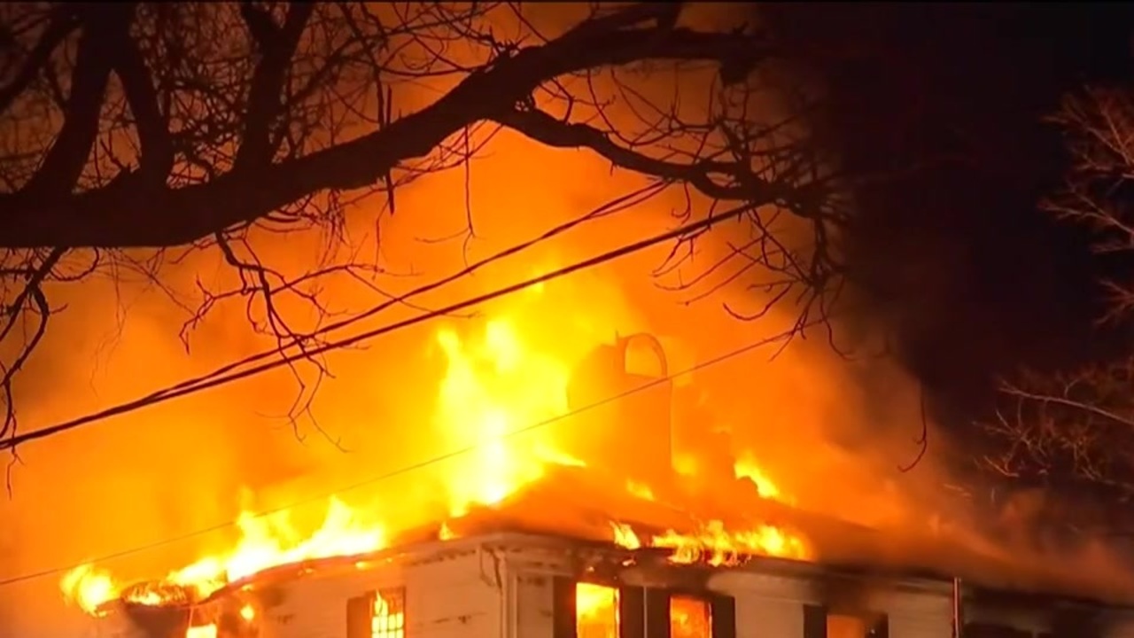 2 people dead after fire engulfs home in Monson - Boston News, Weather ...