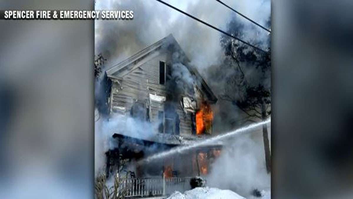 House fire in Spencer leaves 6 hospitalized - Boston News, Weather ...