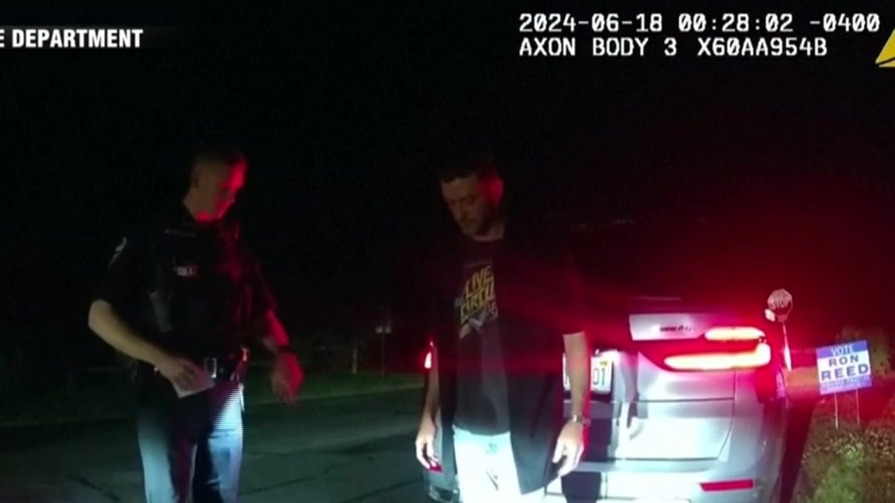 Police video of Justin Timberlake’s 2024 drunken driving arrest ...