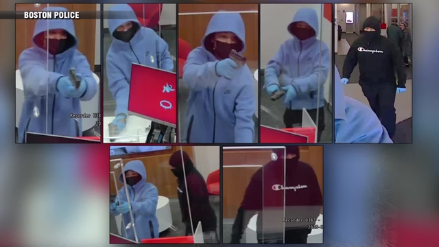Police searching for two people accused in Boston bank robberies ...