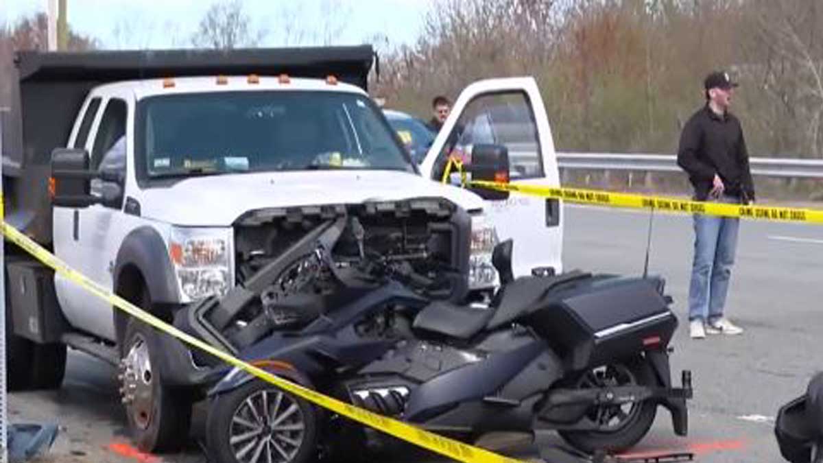 Police ID motorcycle rider killed in crash with dump truck in Swansea