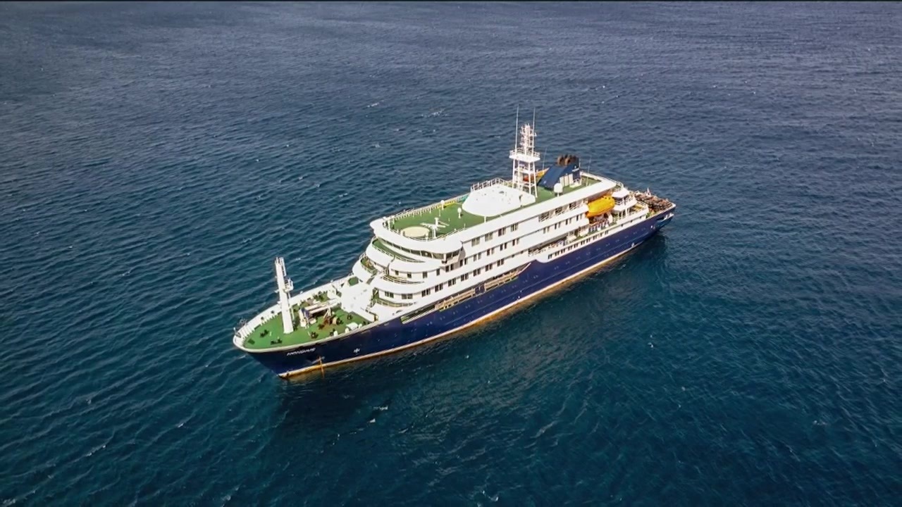 A cruise ship is waiting for help after 3 people died in a suspected ...