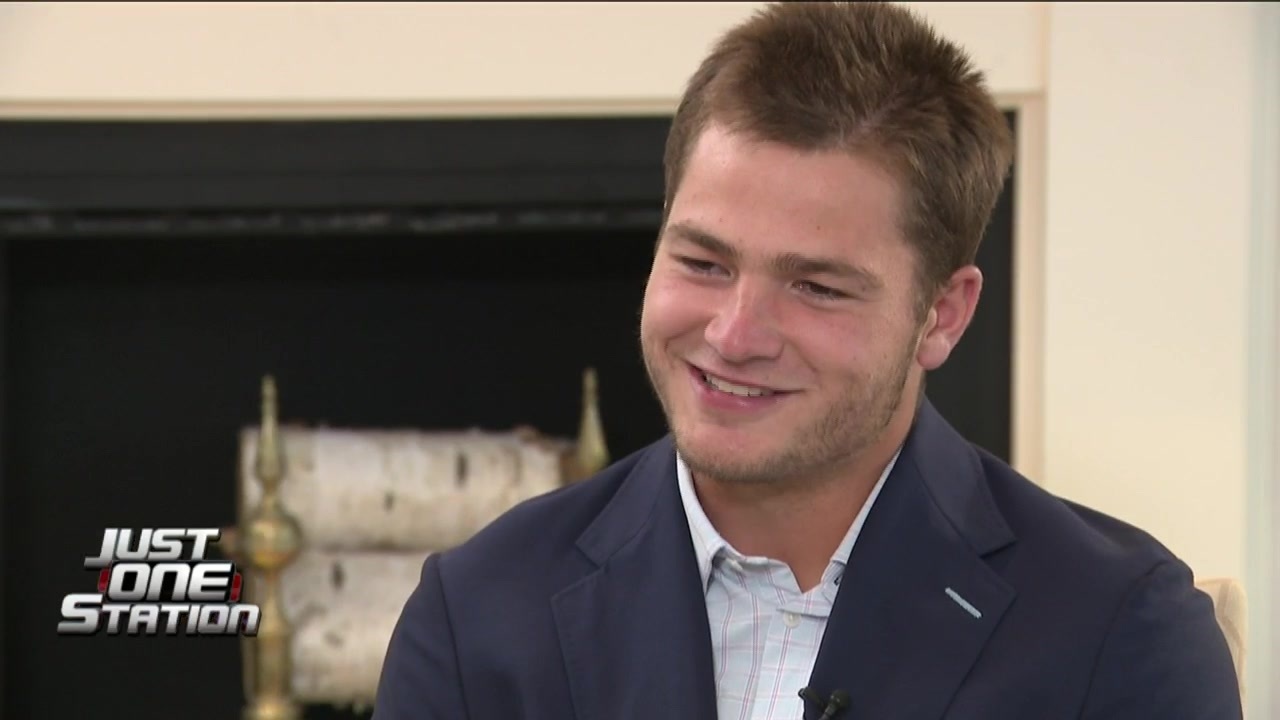 JUST ONE STATION: Drake Maye talks World Cup, his favorite treats made ...