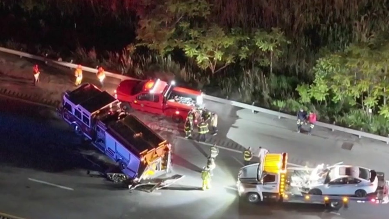 Fire truck involved in multi-vehicle crash in West Bridgewater - Boston ...