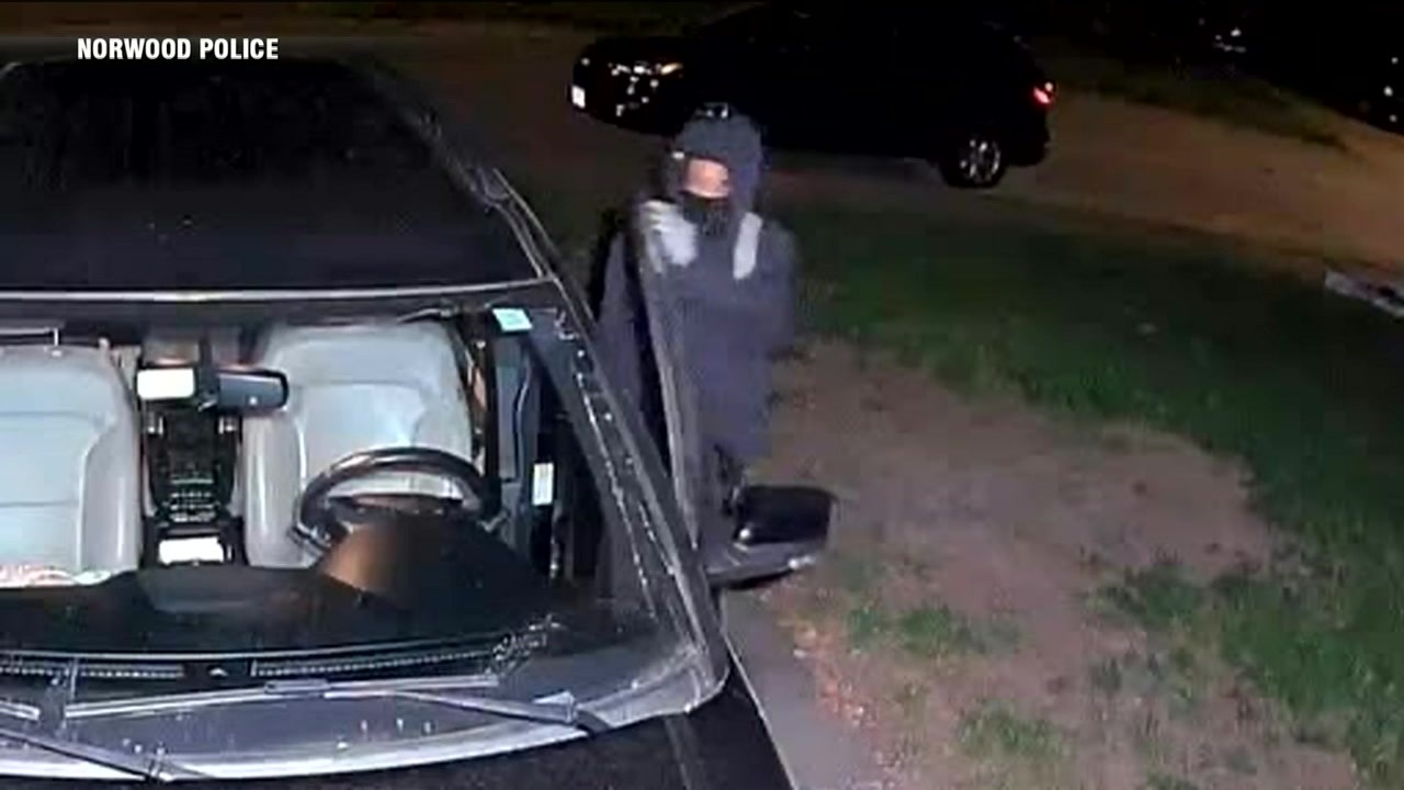 Norwood police searching for person accused of several car break-ins ...
