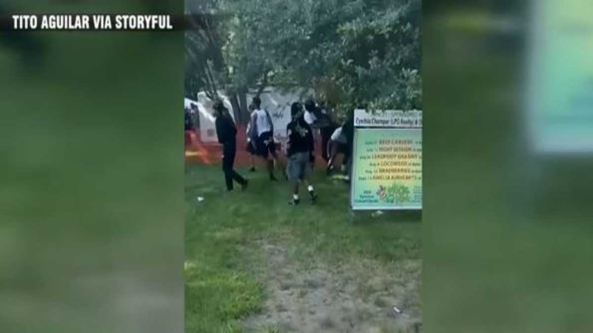 At least 12 people shot at an Ohio festival and a search for suspects ...