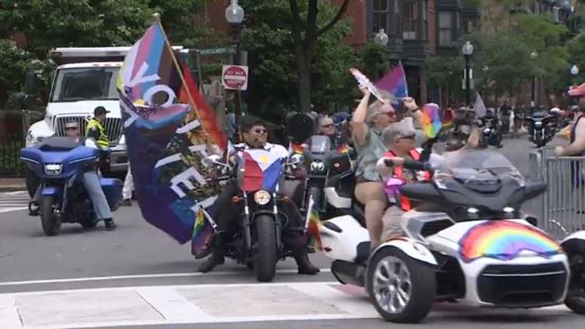 Huge crowd gathers for annual Pride Parade in Boston - Boston News ...