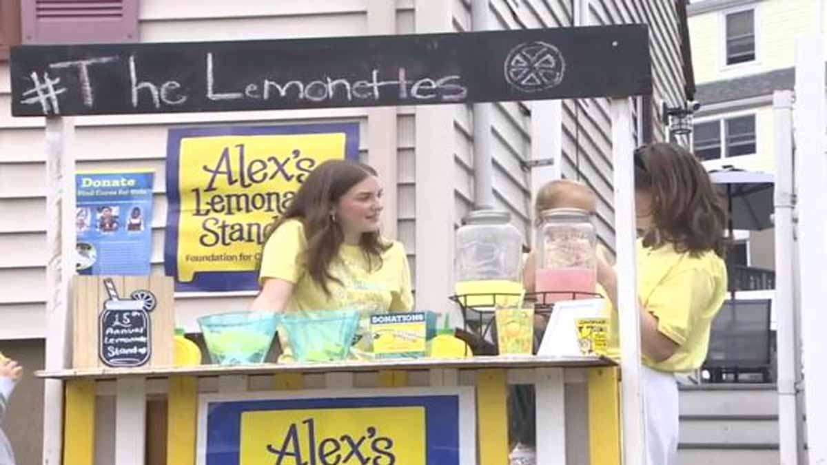 Revere lemonade stand is back and raising money for cancer research ...